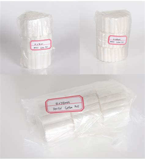 Cotton Rolls In Dentistry Sterile Dental Cotton Roll Factory