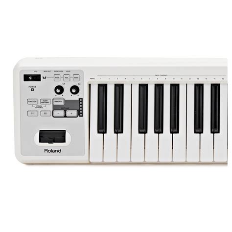 Roland A 49 MIDI Controller Keyboard White At Gear4music