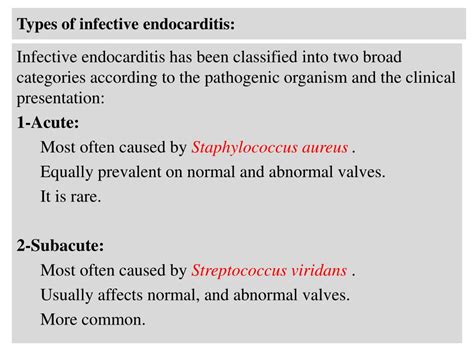 Ppt Endocarditis And Bacteremia Powerpoint Presentation Free Download Id 6877556