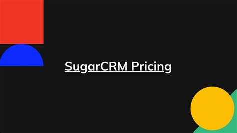 Sugarcrm Pricing Actual Prices For All Plans Enterprise