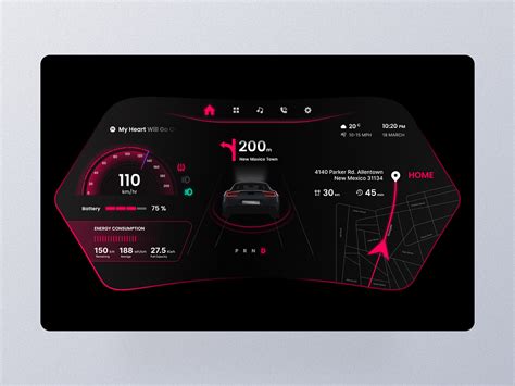 digital car dashboard designs themes templates and downloadable