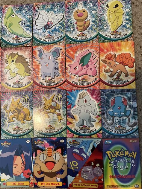 Mavin Pokemon Topps Tv Animation Assorted 32 Cards