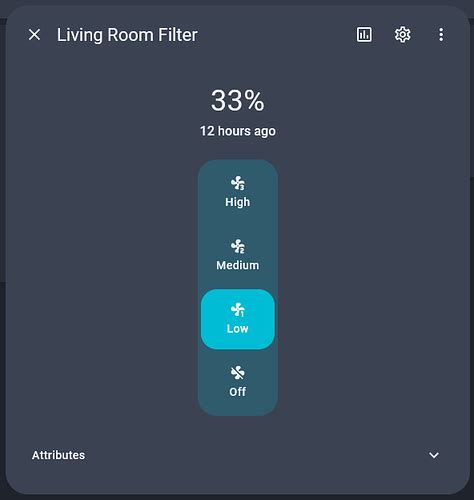 Glance Configuration For Variable Rate Fans Frontend Home Assistant