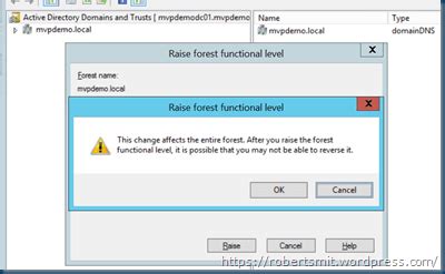 Problems On Joining Windows Server To A Domain Controller Forest Functional Level Is Not