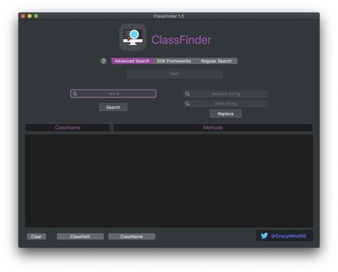 Github Crazymind90classfinder