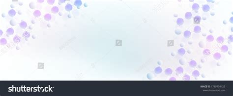 Molecular 3d Vector Structure Molecule Atom Stock Vector Royalty Free