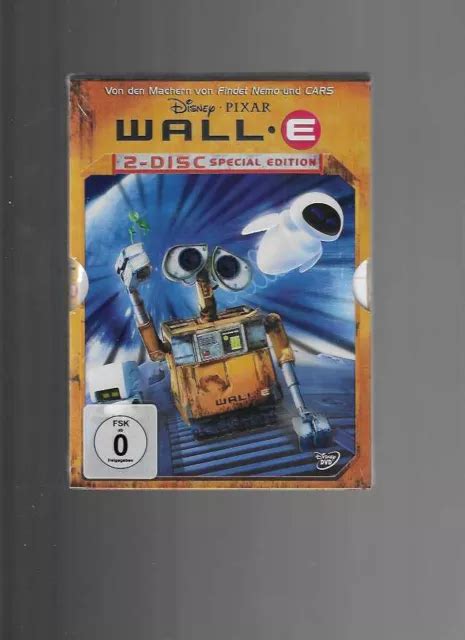 Disney Pixar Wall E 2 Disc Special Edition Im Pappschuber Dvd Neu Ovp
