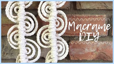 diy macrame tutorial wavy pattern youtube