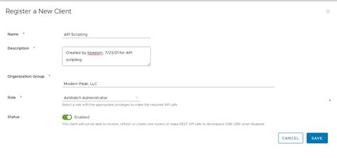 How To Use REST API In Workspace ONE UEM With PowerShell Brooks Peppin S Blog