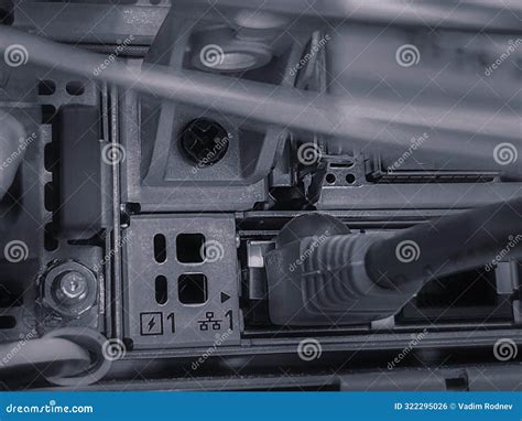 Network Connection Technology With Network Switch Router Ethernet