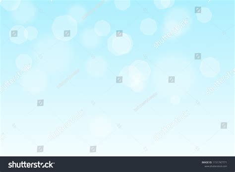 Abstract Blurred Bokeh Blue Color Background Stock Illustration