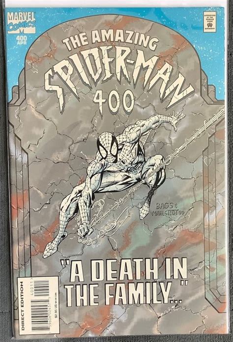 The Amazing Spider Man 400 1995 Marvel Death Of Aunt May Nm