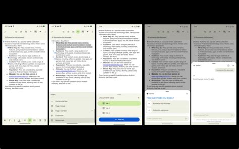 Lapplication Google Docs sur Android sera bientôt aussi complète que