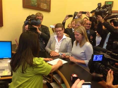 Kris Perry And Sandy Stier Prop 8 Plaintiffs Are Married