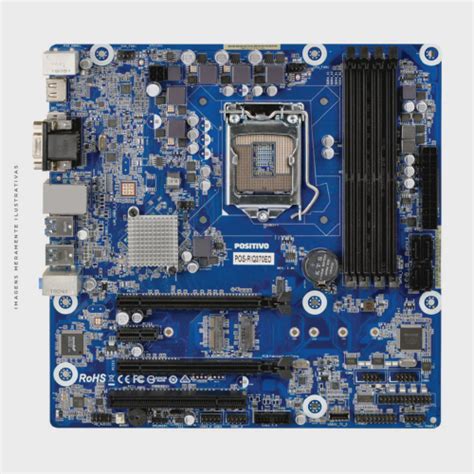 Placa Mãe Positivo Intel B360 lga 1151 DDR4 O M POS RIB360EE em