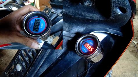 Cara Memasang RPM Takometer Digital Pada Kendaraan Bermotor YouTube