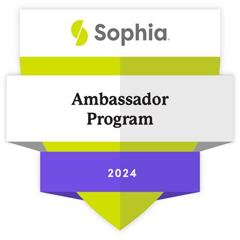 2024 Sophia Learning Ambassador Credly