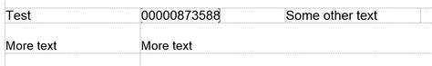 Document Microsoft Word Hide Overflow In A Table Cell Stack Overflow