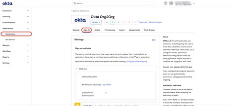 Okta SAML Integration Guide Org Org Docs Okta SAML Integration Guide Org Org Docs