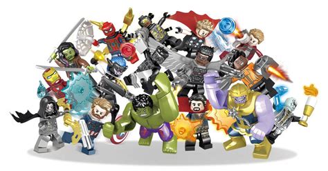 复仇者联盟3：人仔 16款（heroes Assemble）（加致盛源s牌sy 1060） 最实用的国产积木索引表