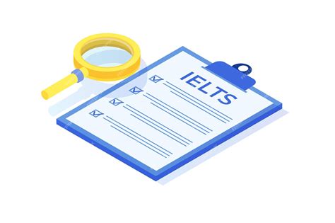 Premium Vector English Proficiency Test And Exam Ielts International