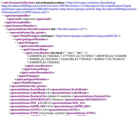Filtrage et extraction de données vectorielles GeoServer Training