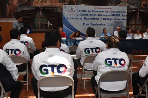 EL MUNICIPIO DE ACÁMBARO FIRMA CONVENIO DE COORDINACIÓN Y COLABORACIÓN