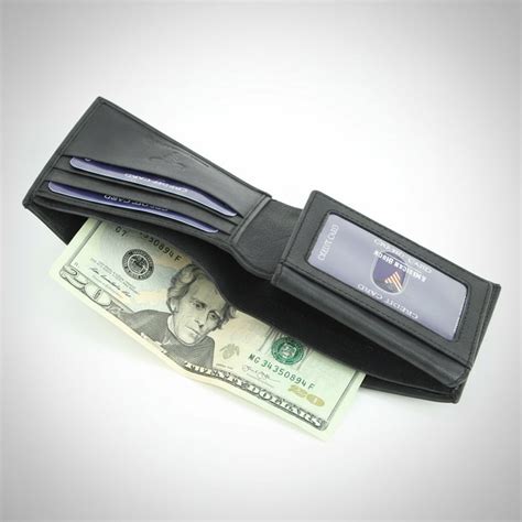 Mens Rfid Bifold Left Side Flap Over Wallet Boutique Of Leathers