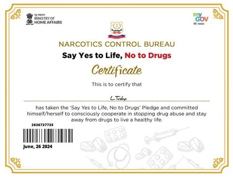 trisha lakshmipathey on linkedin sayyestolife notodrugs