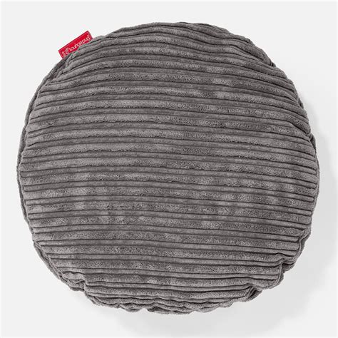 Lounge Pug Riesen Sitzsack Couch Sitzsack Sofa Cord Graphitgrau Big