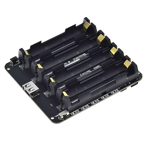 Esp32 18650 Lithium Battery Charging Shield 124 Way Mobile Power