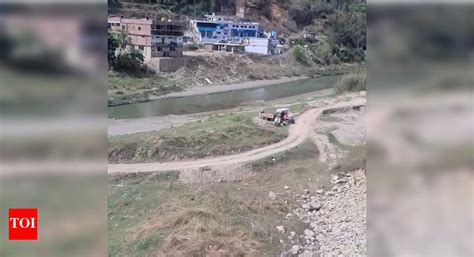 Illegal Muck Dumping Sand Mining Threaten Suketi Rivulet In Mandi