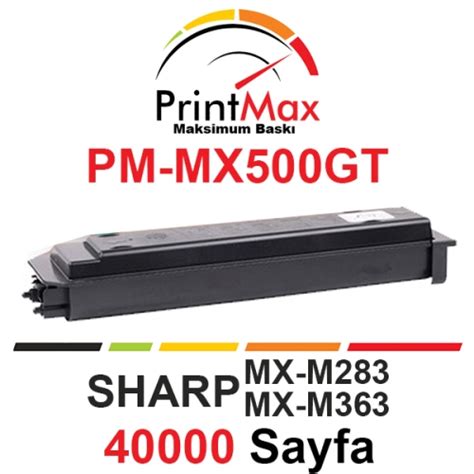 PRINTMAX PM MX500GT PM MX500GT 40000 Sayfa BLACK MUADIL Lazer Yazıcılar