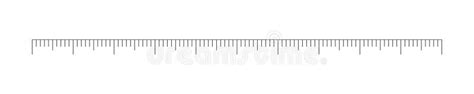 Scale Of Math Ruler Sewing Tape Medical Or Meteorological Thermometer