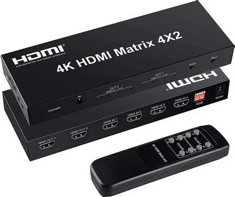 4K 4x2 HDMI Matrix Switch At 4000 HDMI Switch In Noida ID 26323981812