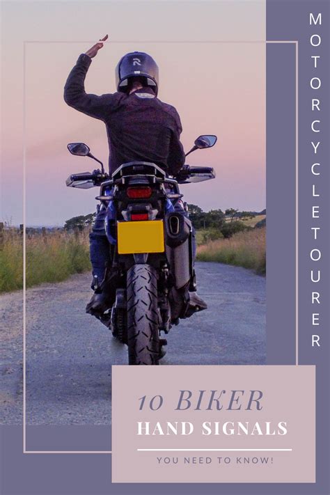 10 Biker Code Hand Signals You Really Need To Know Artofit