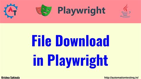 37 file download in playwright java youtube