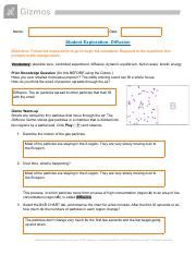 DiffusionSE Pdf Name Date Babe Exploration Diffusion Directions