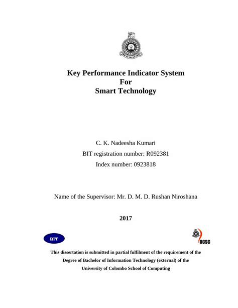 Pdf Key Performance Indicator System For Smart Technology Dokumentips