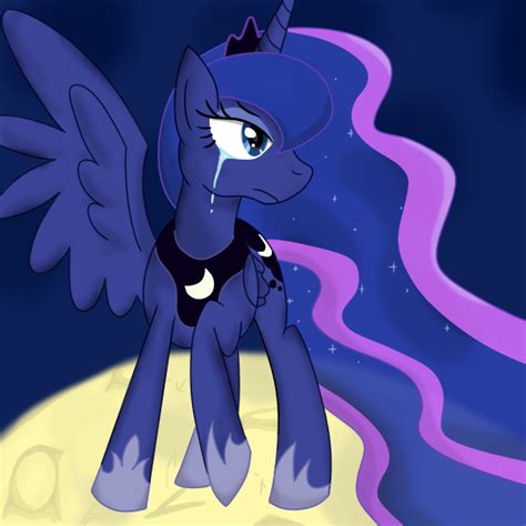 289503 Artist Needed Safe Characterprincess Luna Crying Pixiv Solo Manebooru