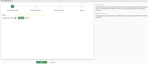 Radius Servers Fortipam 103