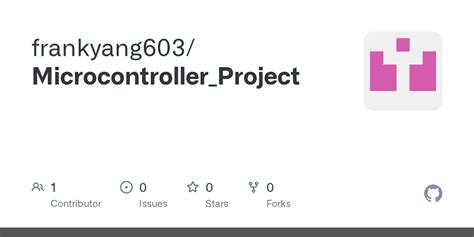 Github Frankyang603microcontrollerproject