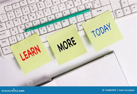 Word Writing Text Learn More Business Concept For Knowledge Or Skill