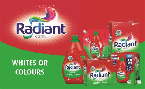 Radiant Washing Powder Laundry Detergent For Whites Or Colours 2kg