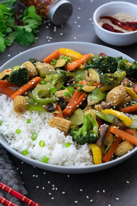 Vegetable Stir Fry Recipe Yellow Chilis Insidepub
