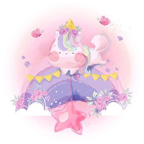 Rainbow Bright Unicorn
