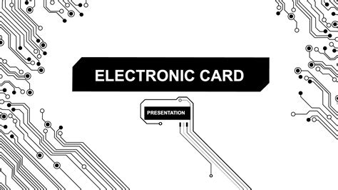 Electronics Background For Powerpoint