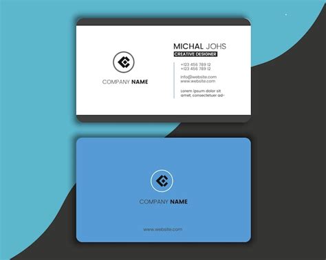 Concevoir Un Modèle De Carte De Visite Professionnelle Les éléments
