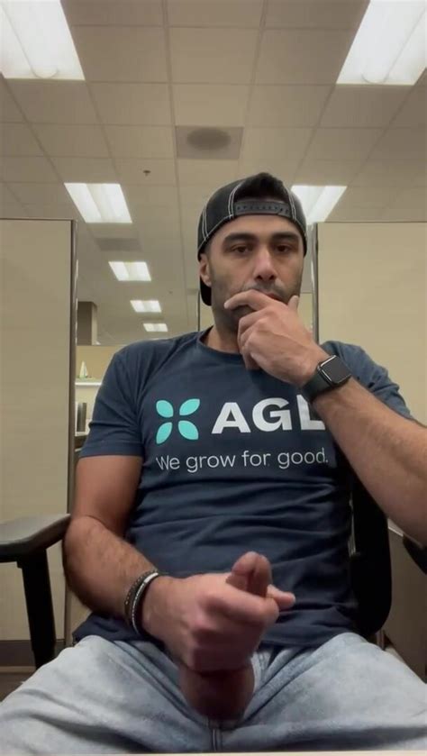 jerking off in office 1