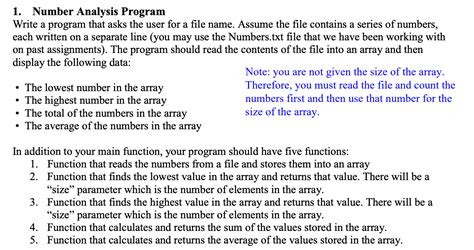 Solved C ﻿code Only Do Not Use Limits Or Vectors